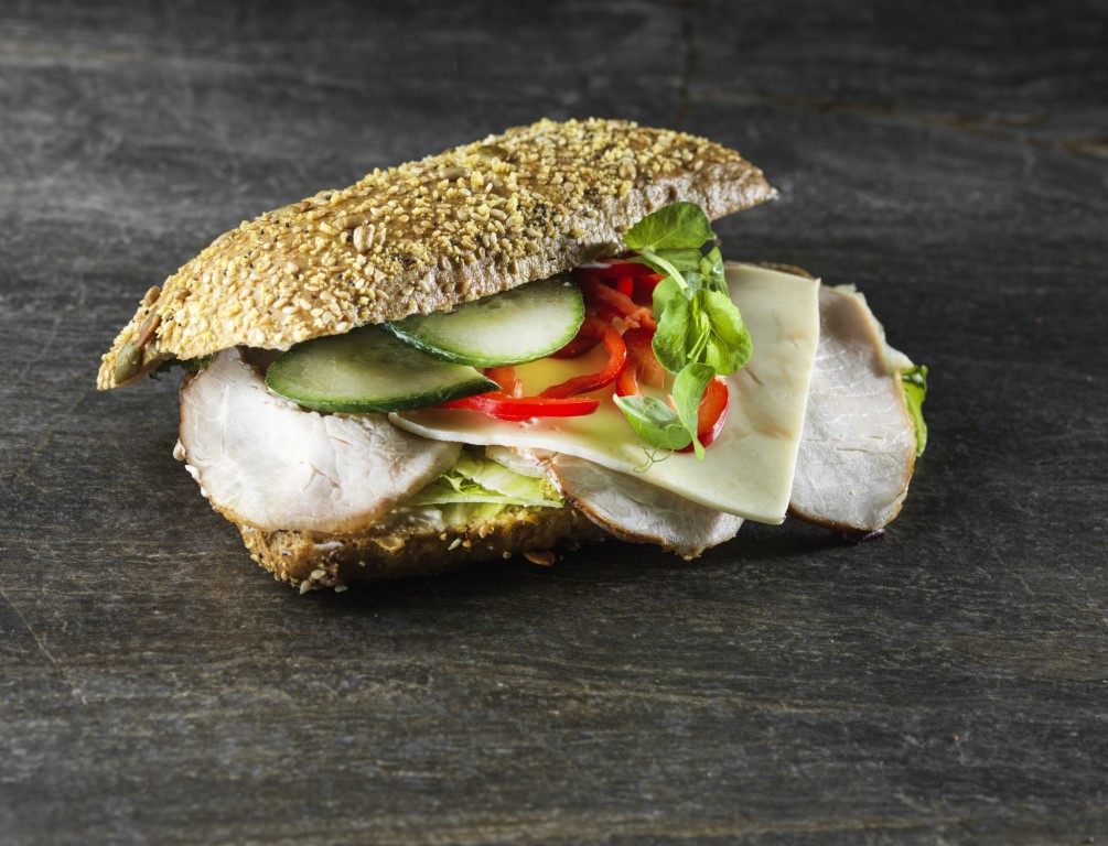Sandwich med skinke og ost | kvicklyviby.dk